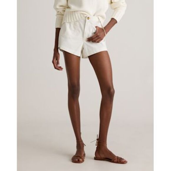 Quince | Shorts | Quince Stretch Cotton Chino Patch Pocket Shorts Frost ...